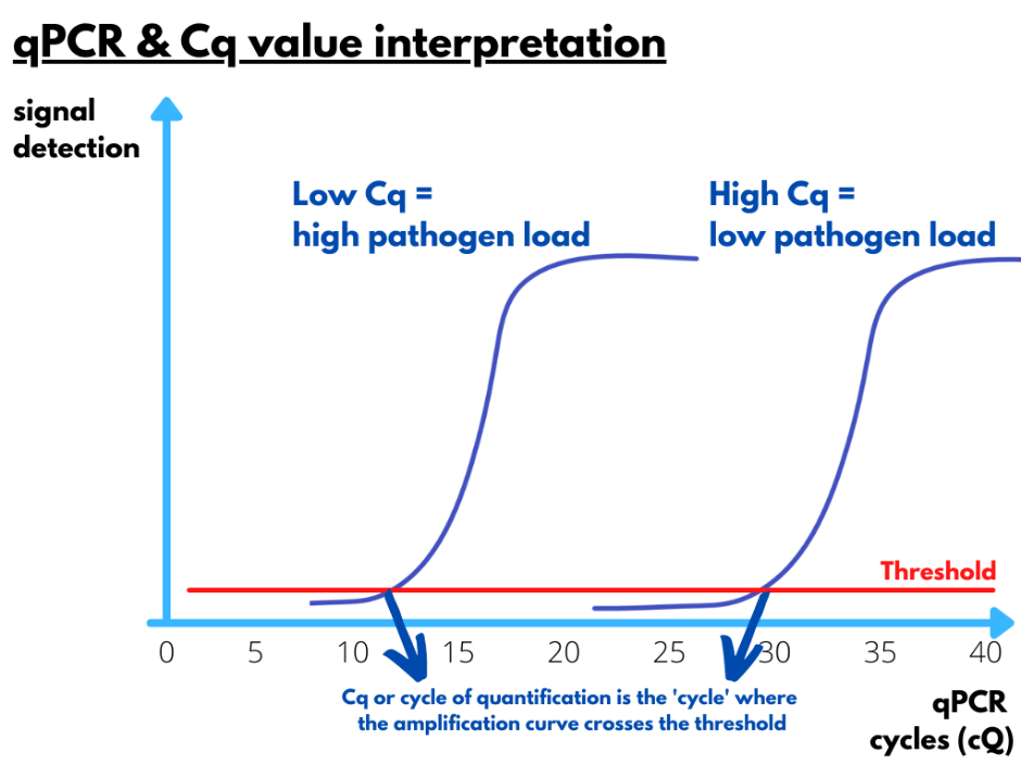 Interpretation of real-time PCR vs PathoSense results